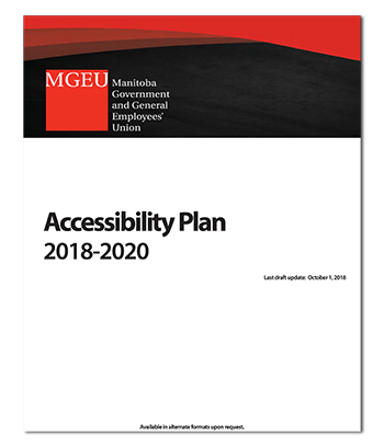 Continuing Efforts for Improved Accessibility | MGEU - Manitoba ...